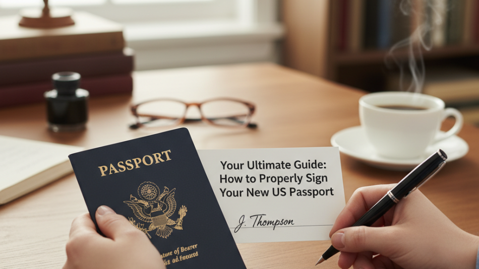 Signing Your New US Passport: A Comprehensive Guide – Open Passport